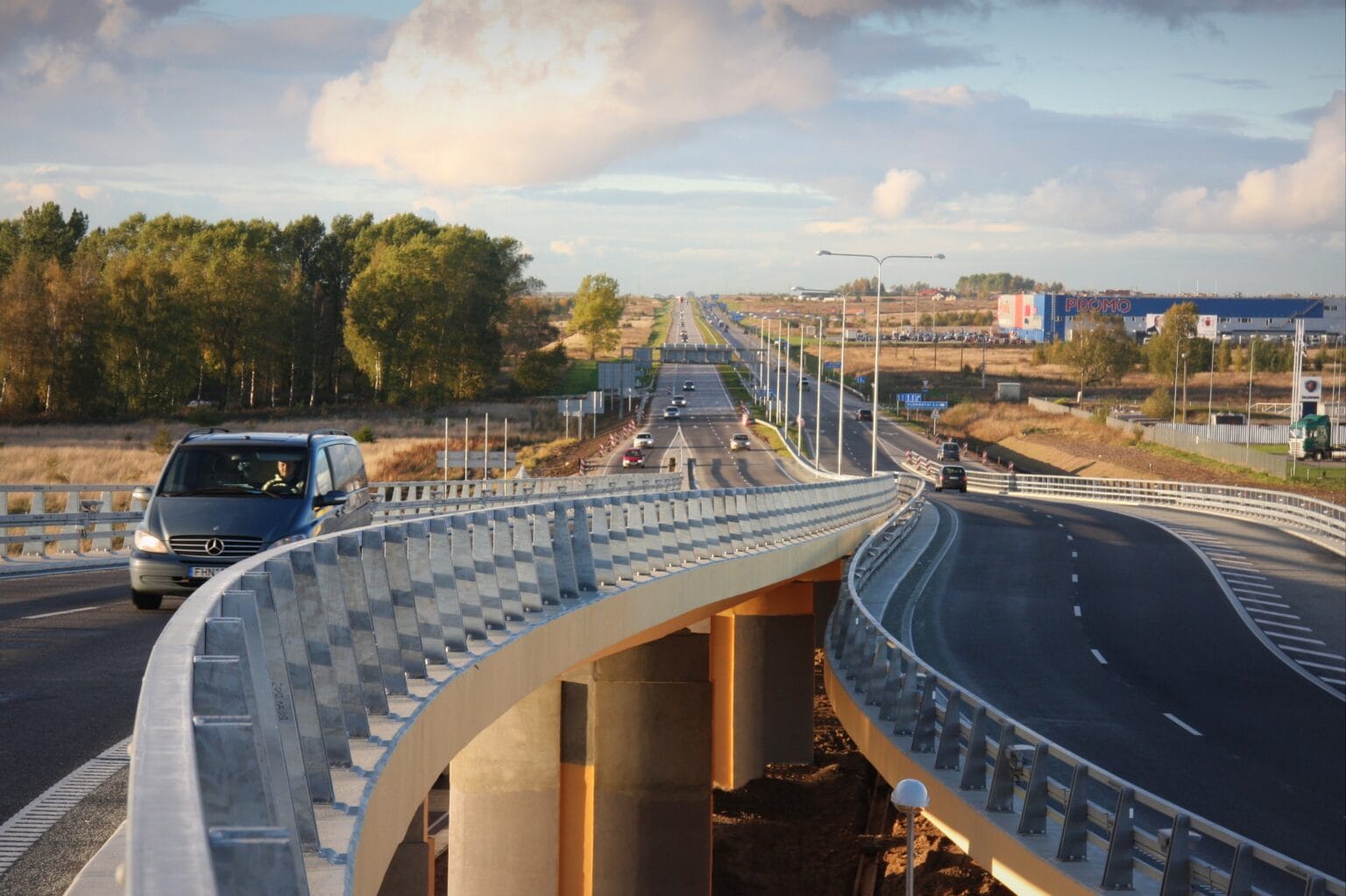 Technical project of reconstruction of Jakai interchange